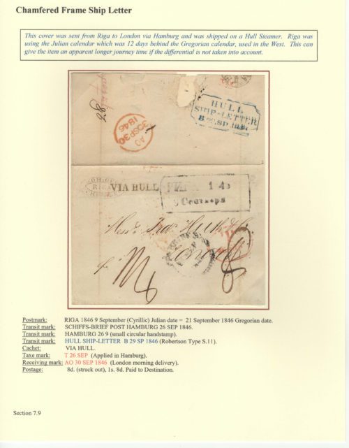 Kingston-upon-Hull Ship Letters - ABPS