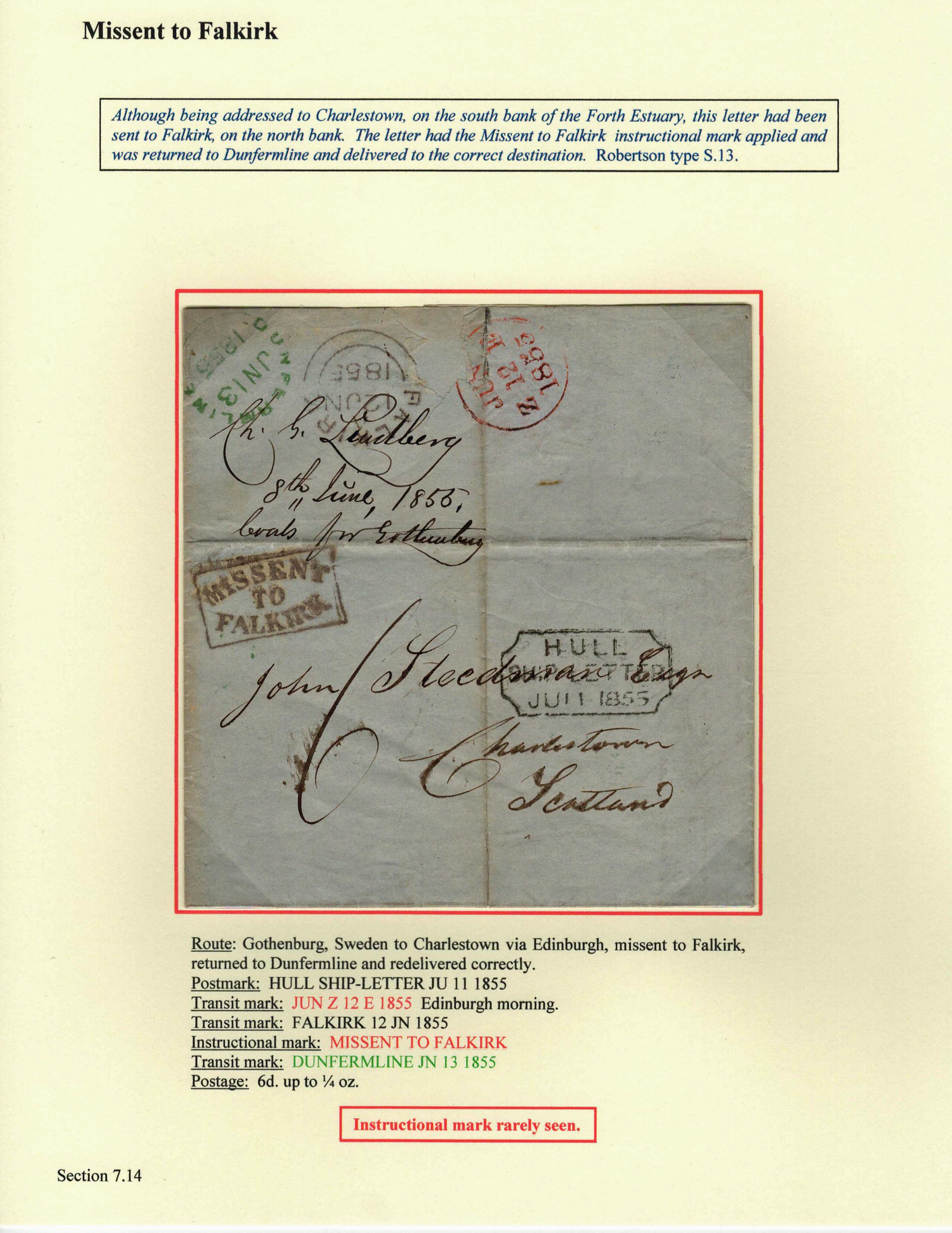 Kingston-upon-Hull Ship Letters - ABPS