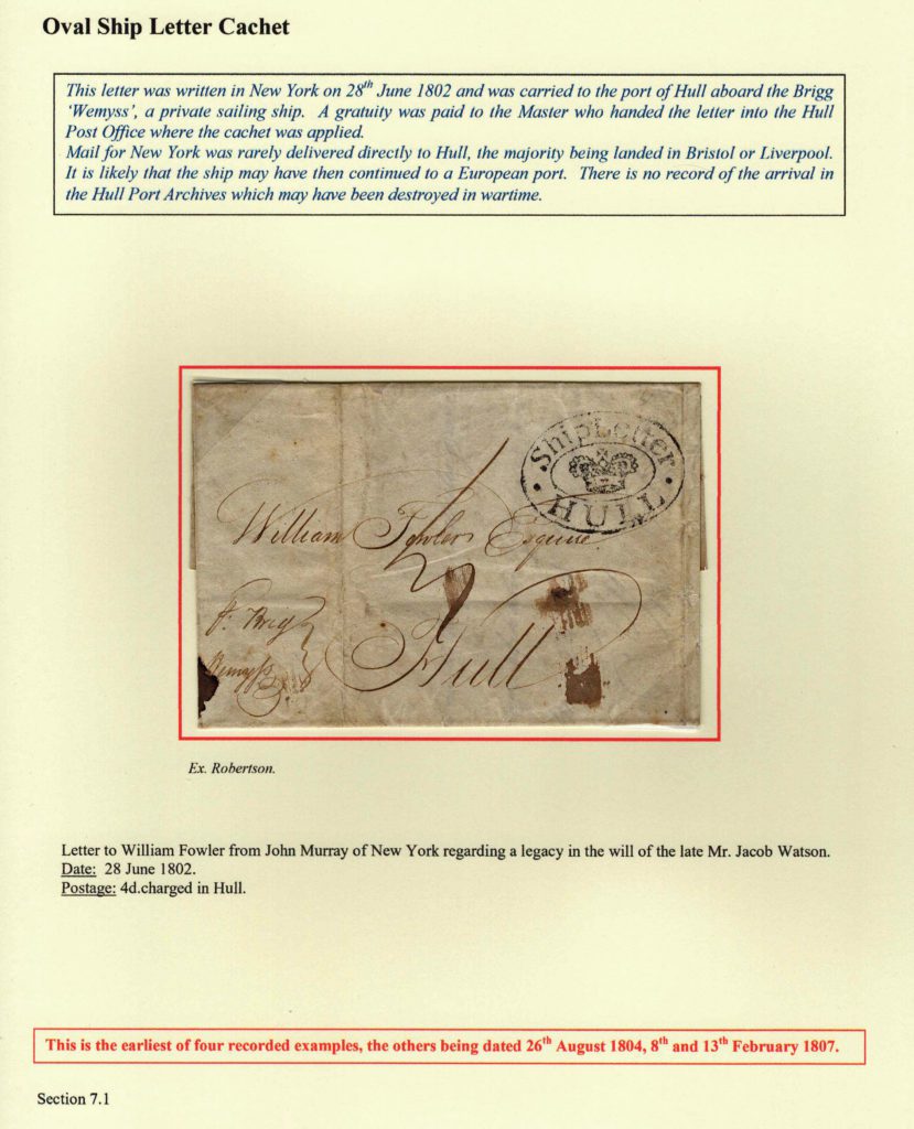 Kingston-upon-Hull Ship Letters - ABPS