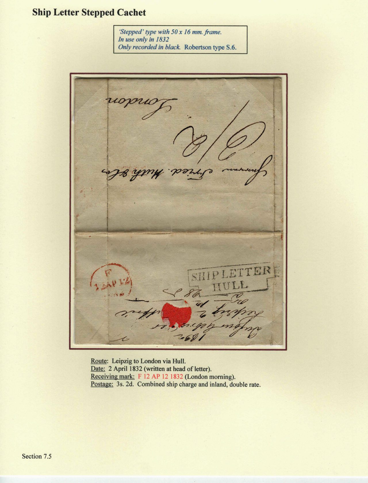 Kingston-upon-Hull Ship Letters - ABPS