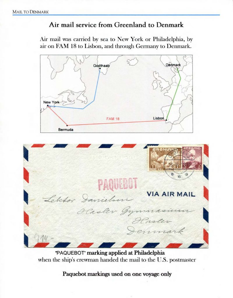 Greenland Mail during World War II - ABPS
