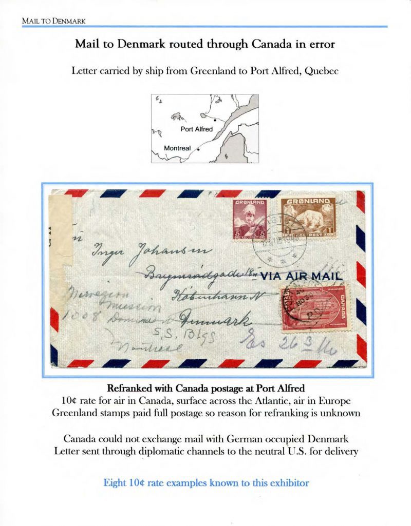Greenland Mail during World War II - ABPS