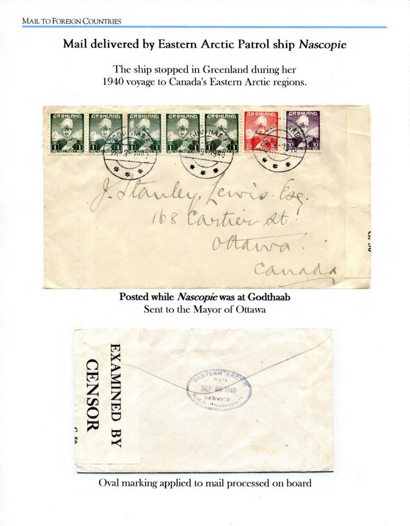 Greenland Mail during World War II - ABPS