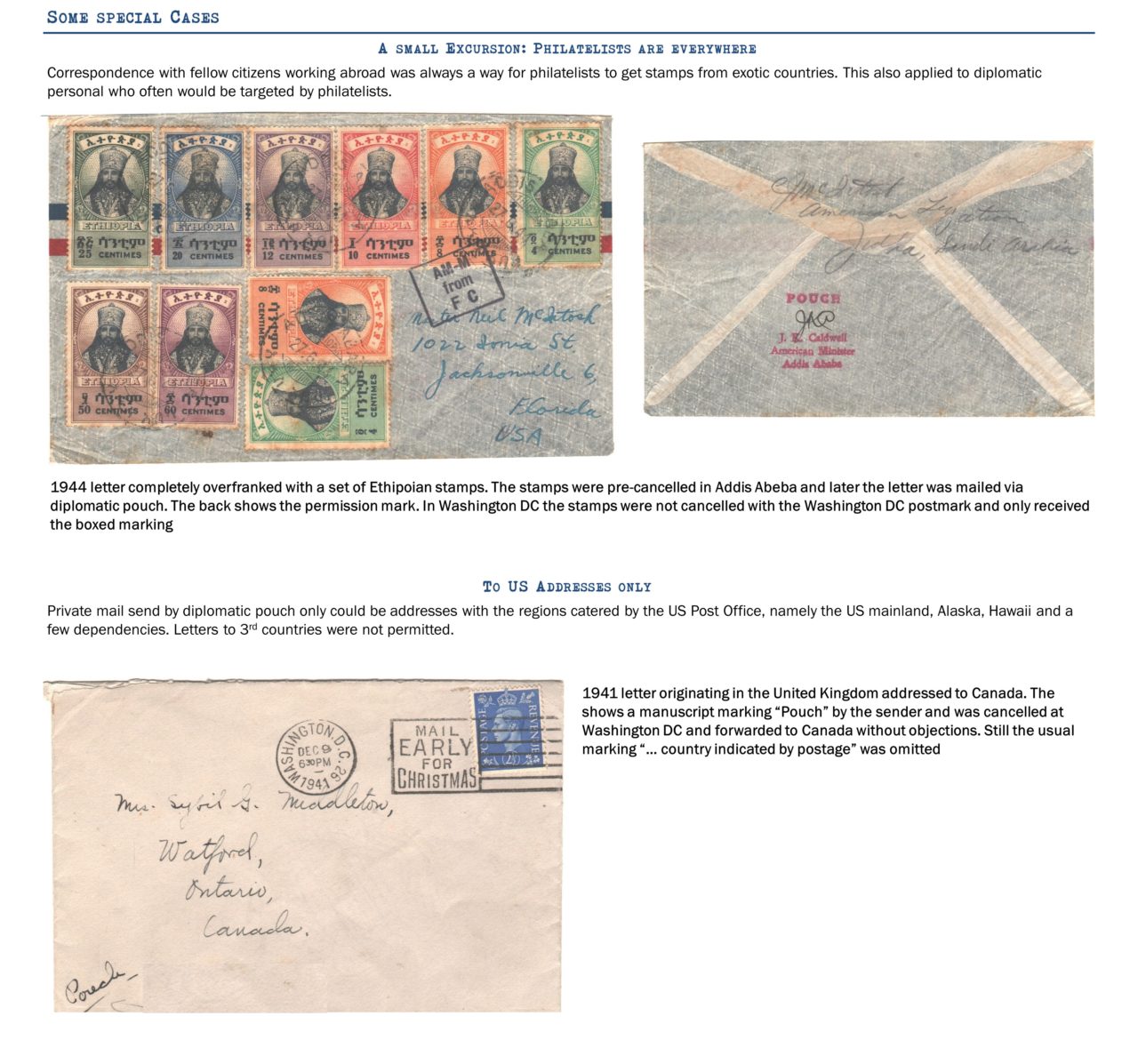 Private Mail in US Diplomatic Pouch - ABPS