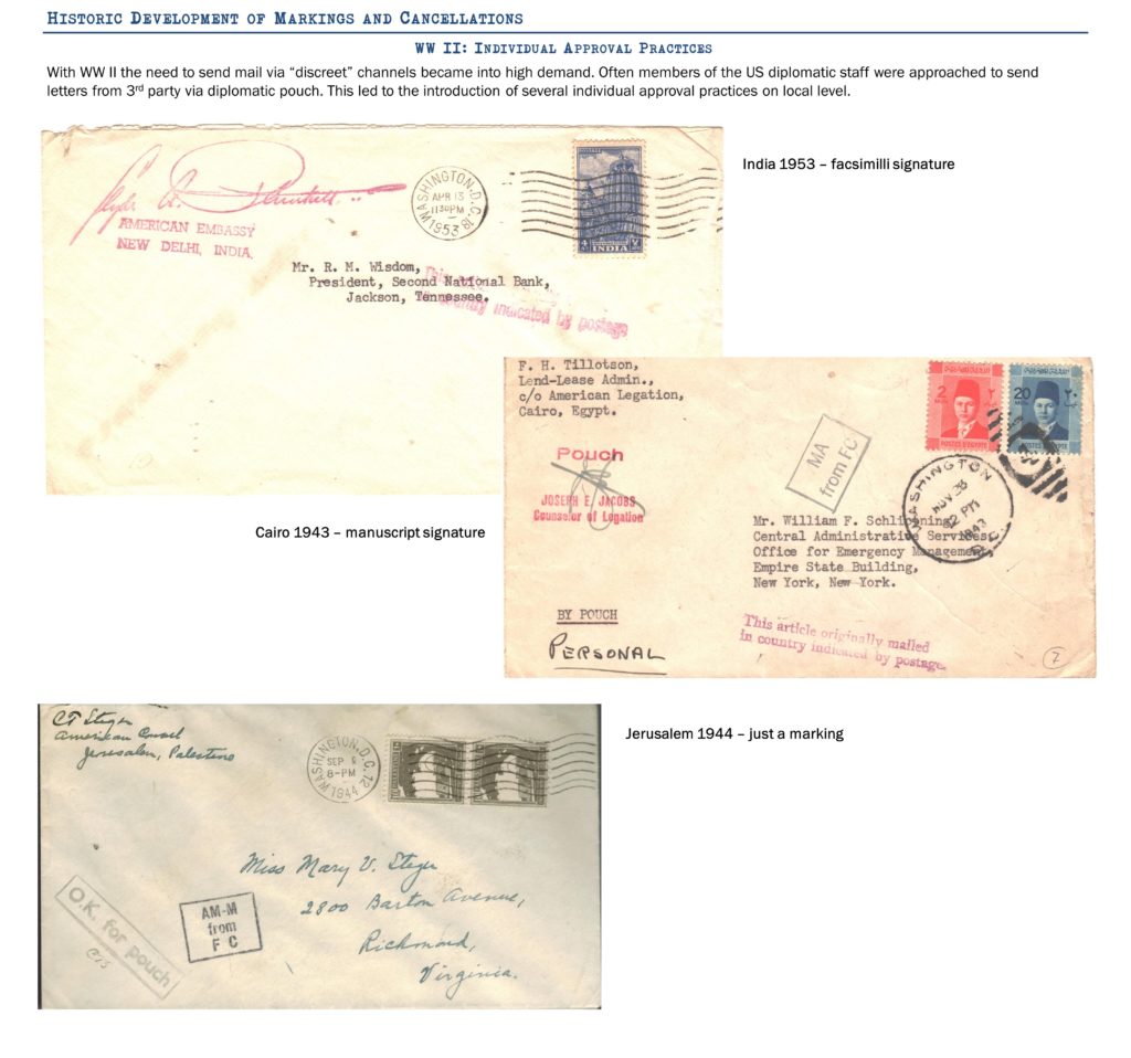 Private Mail in US Diplomatic Pouch - ABPS