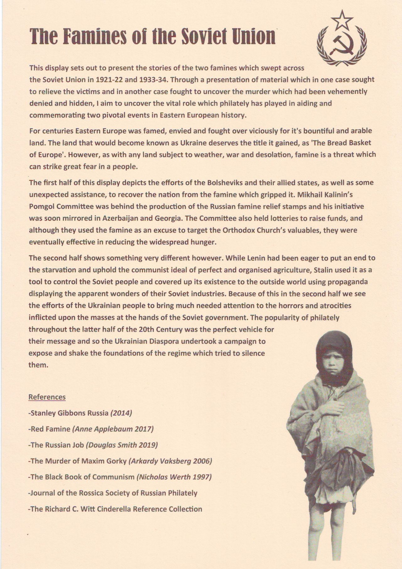 The Famines of the Soviet Union - ABPS